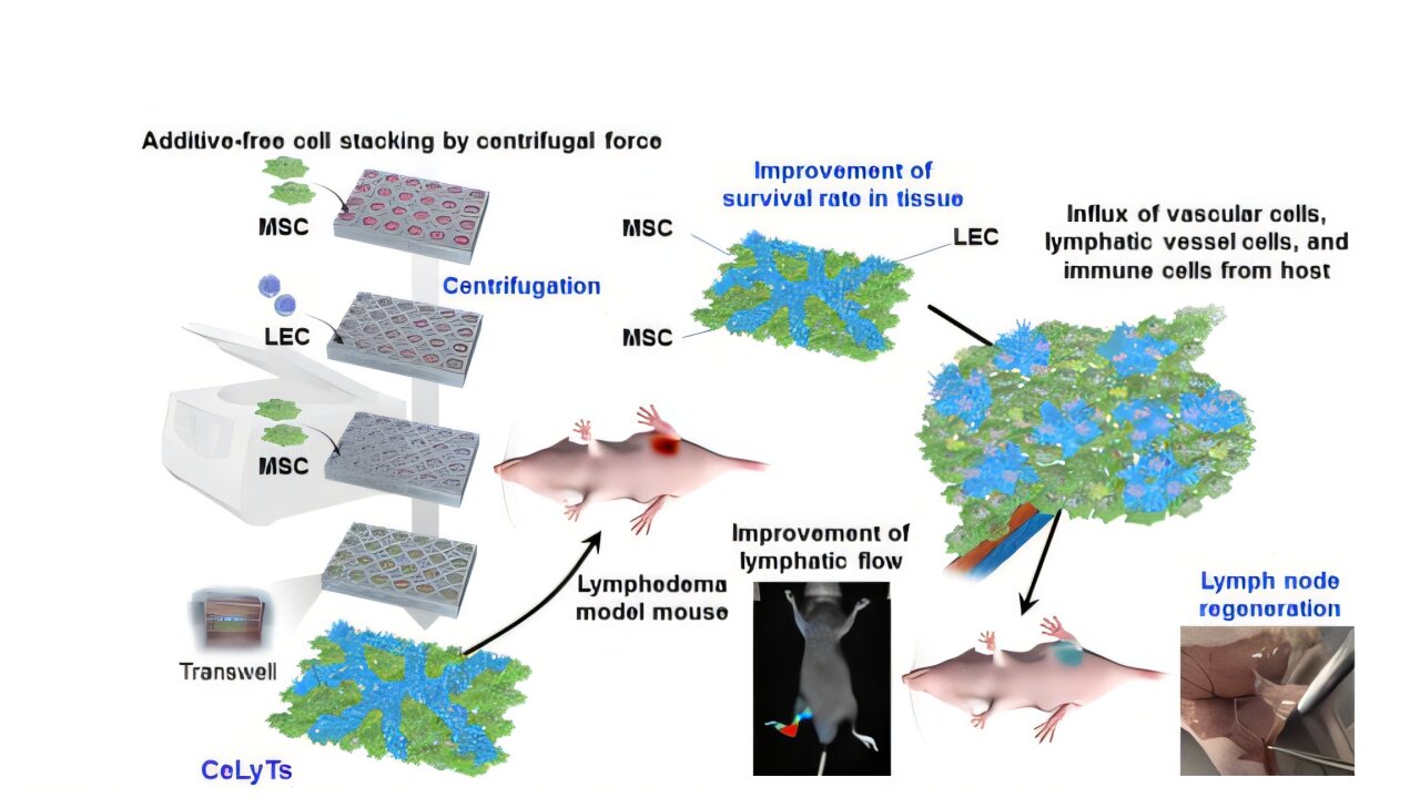 Regenerating lost lymph nodes with bioengineered tissues