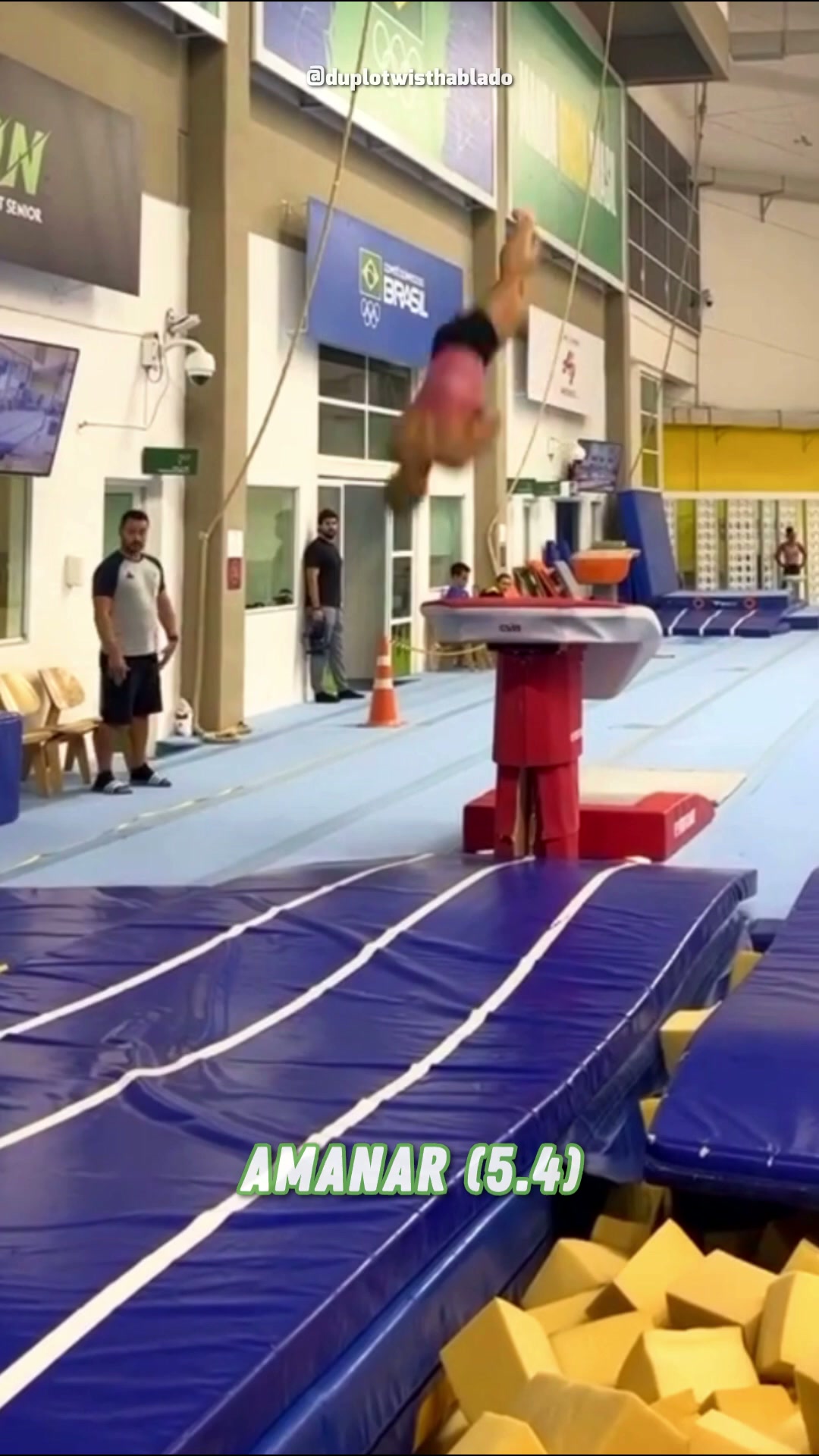 Será que a Flávia consegue? 😱