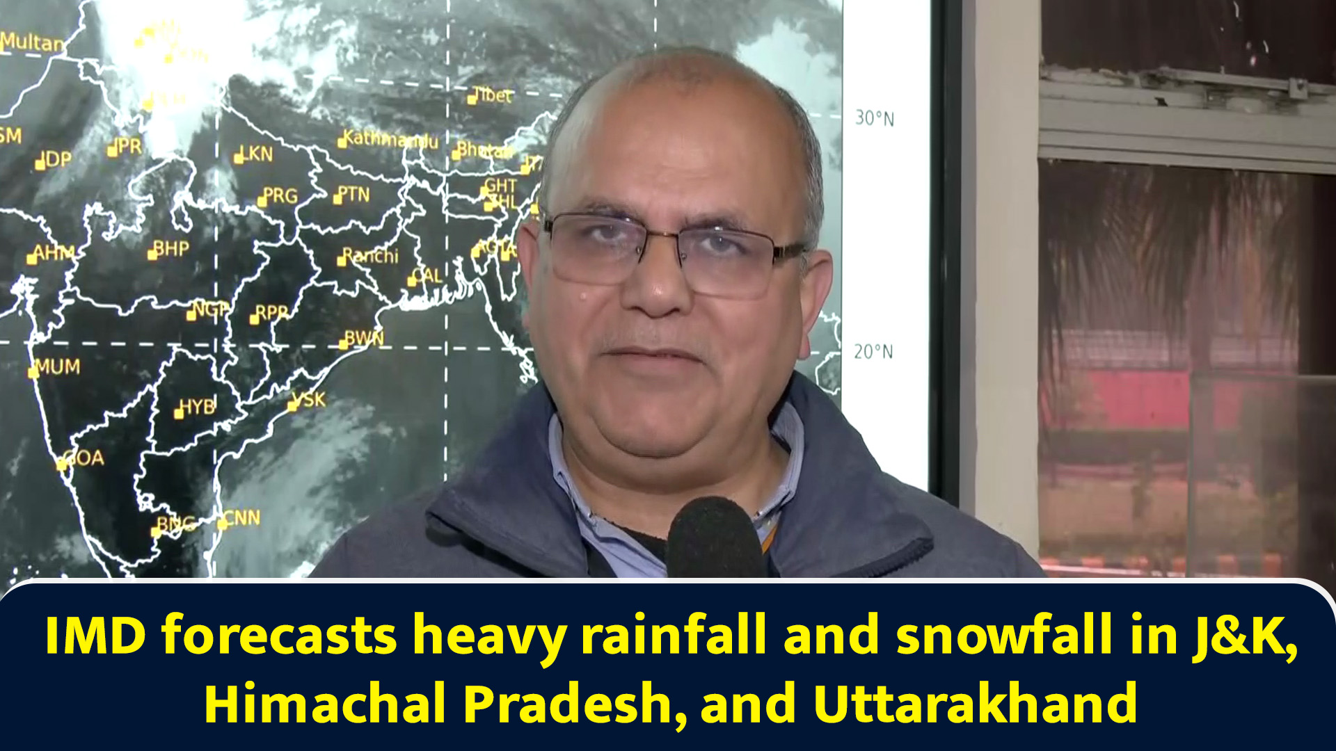 IMD forecasts heavy rainfall and snowfall in J&K, Himachal Pradesh, and ...