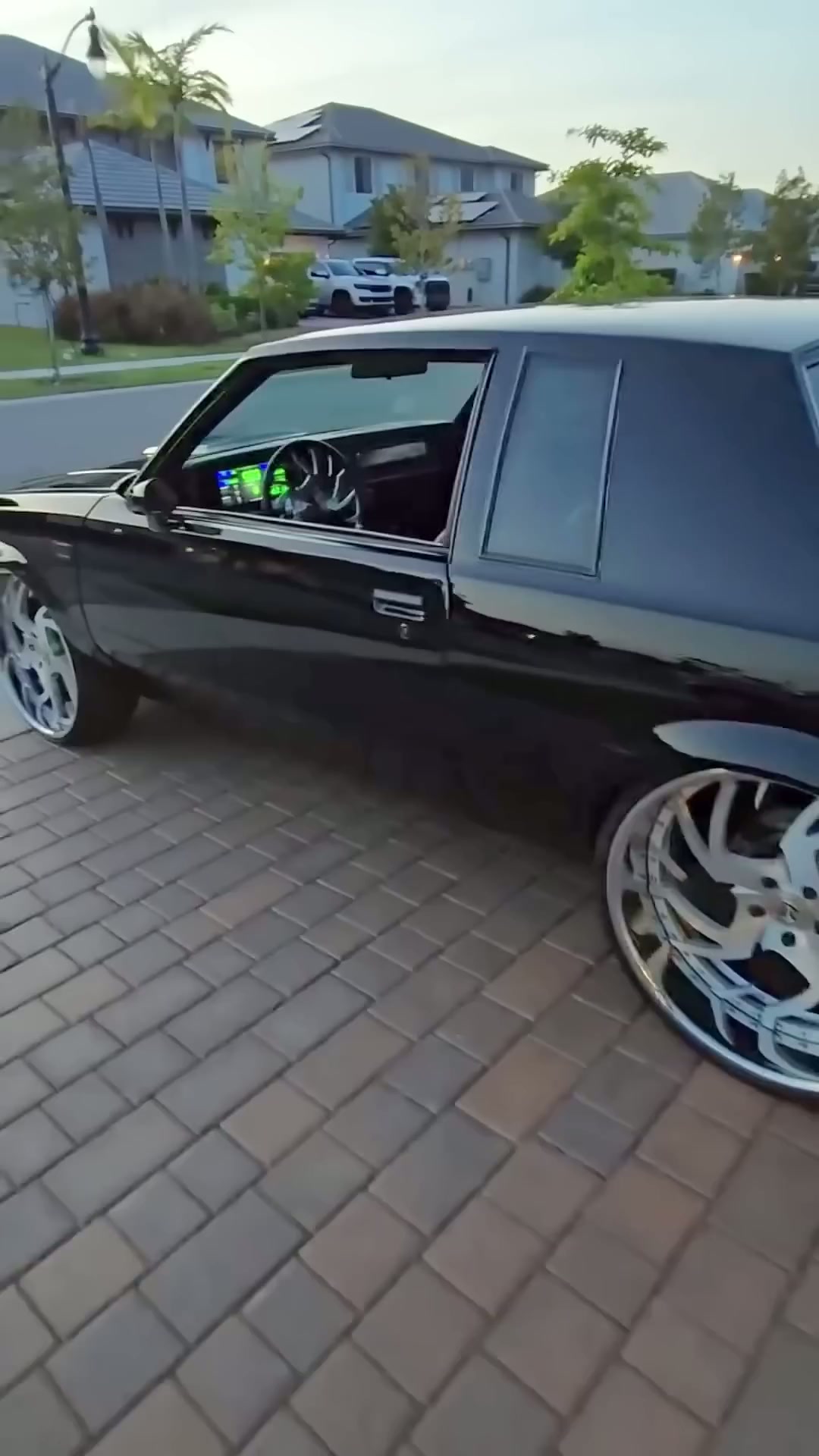 Black Buick Grand National on 24’s Rucci