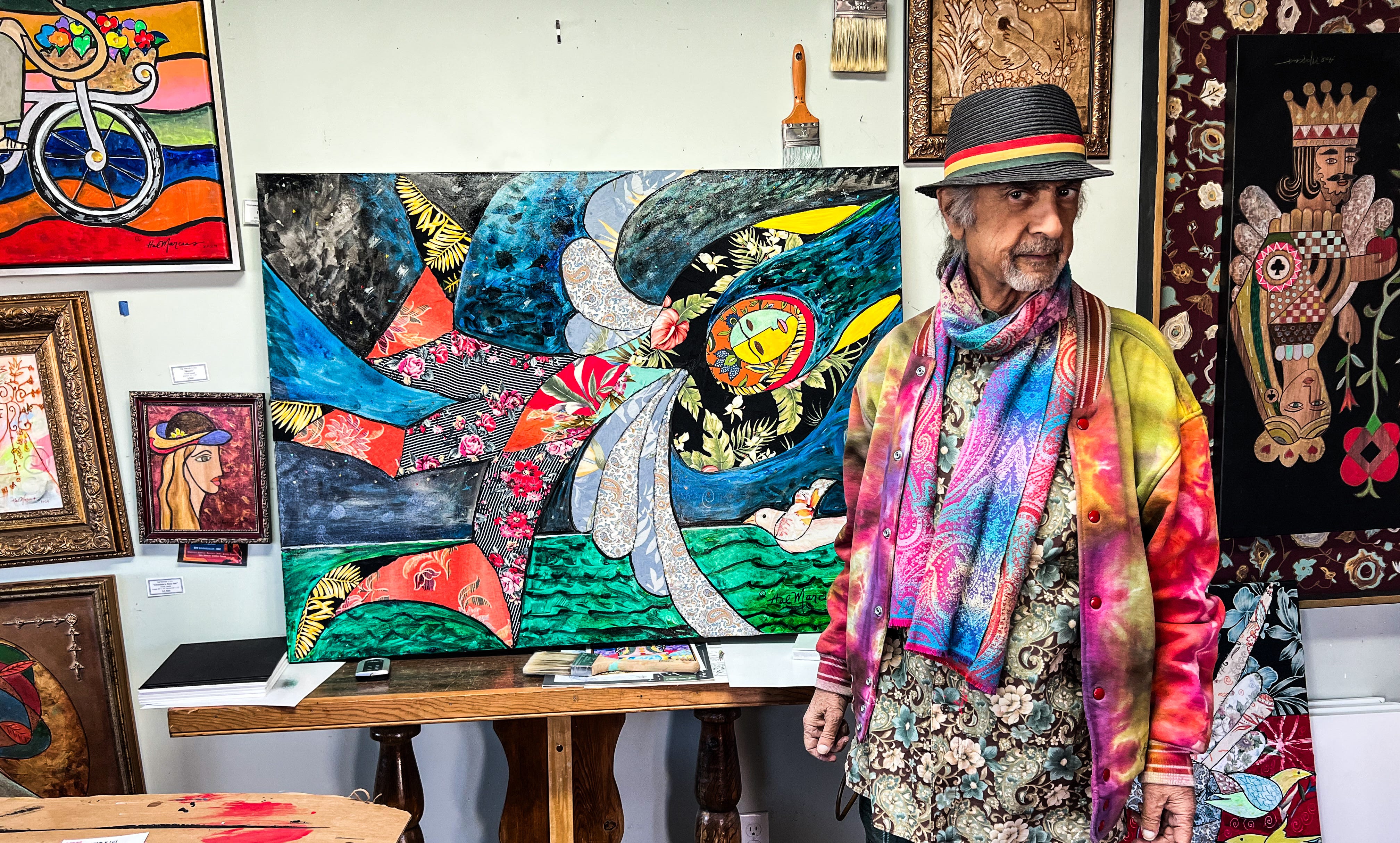 El Paso artist Hal Marcus finds insight on miracle of life after diagnosis