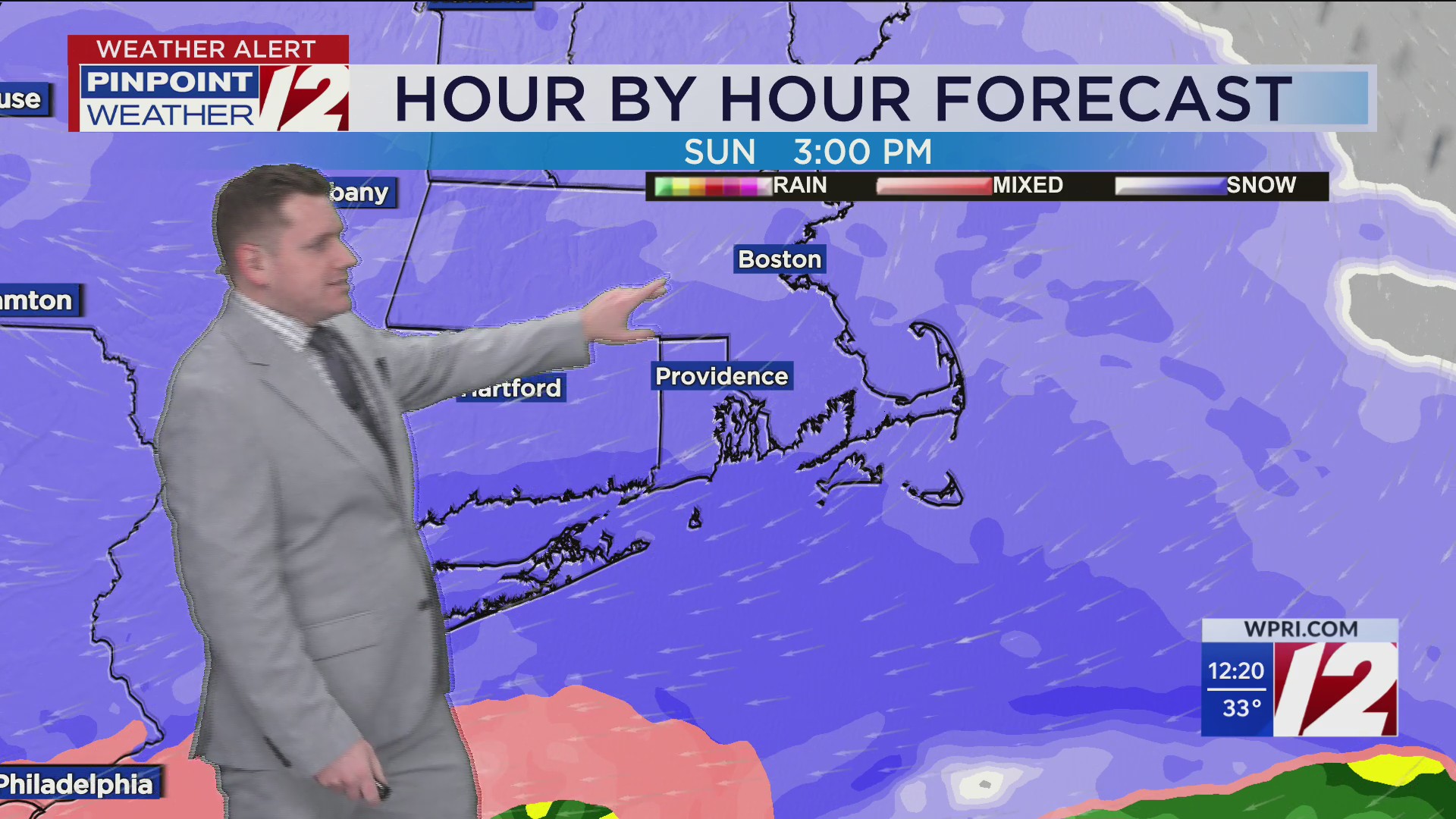 WPRI 12 weather forecast 1/23/26: Frigid cold into Saturday; major ...