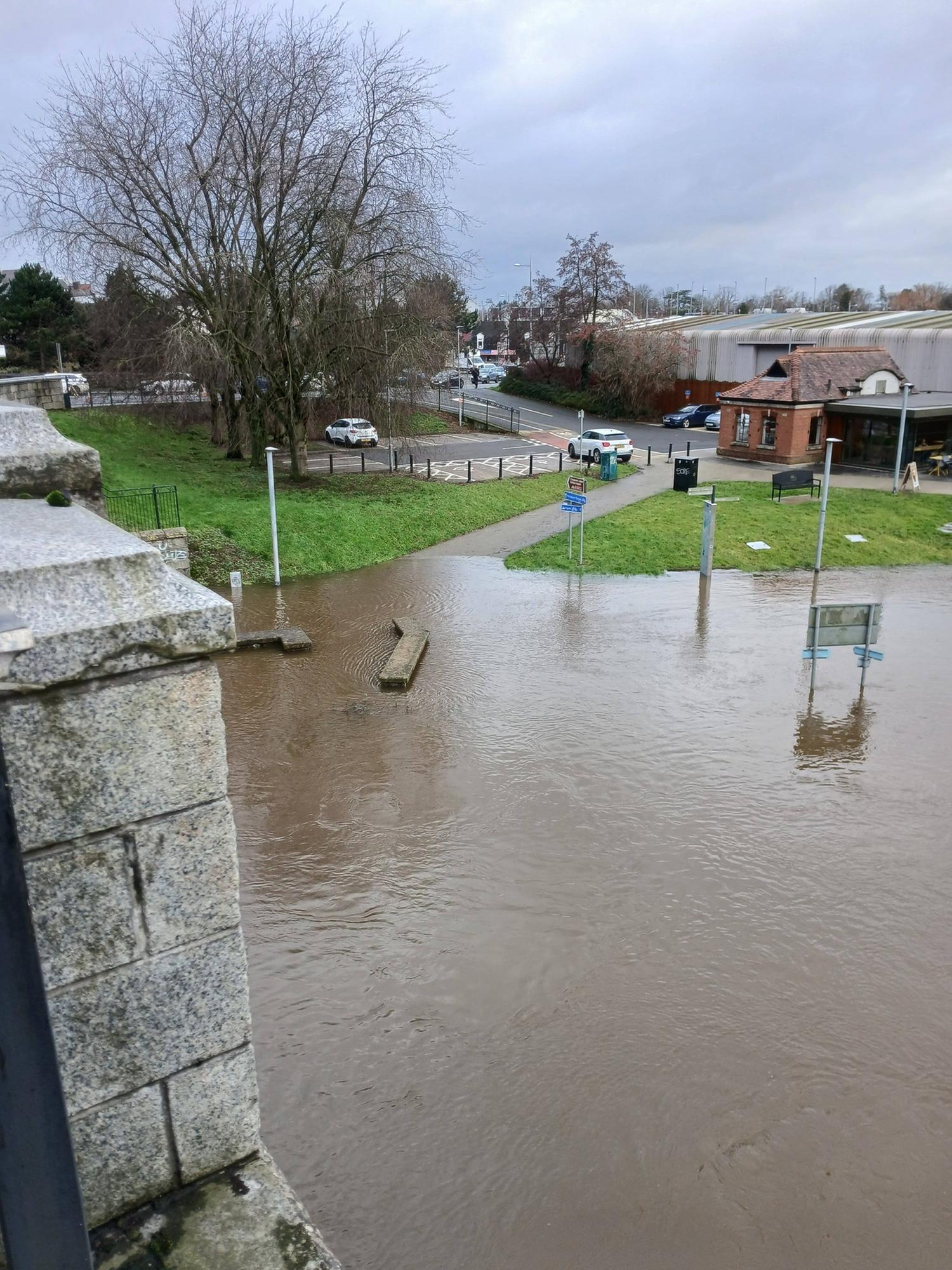 Photos of the River Bann in Portadown after flooding as Armagh ...