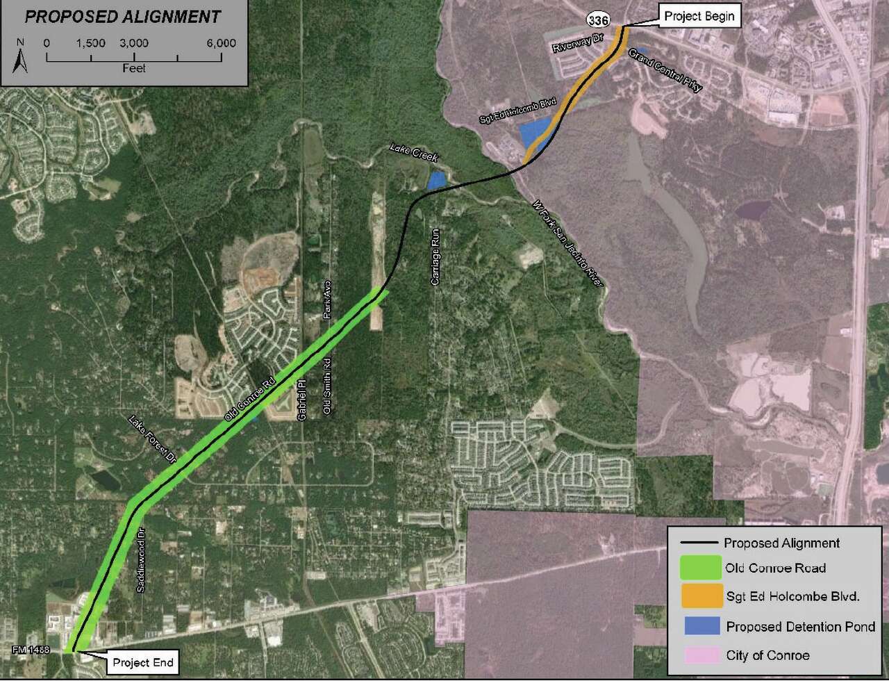 Conroe transfers $221M Old Conroe Road project to Montgomery County ...