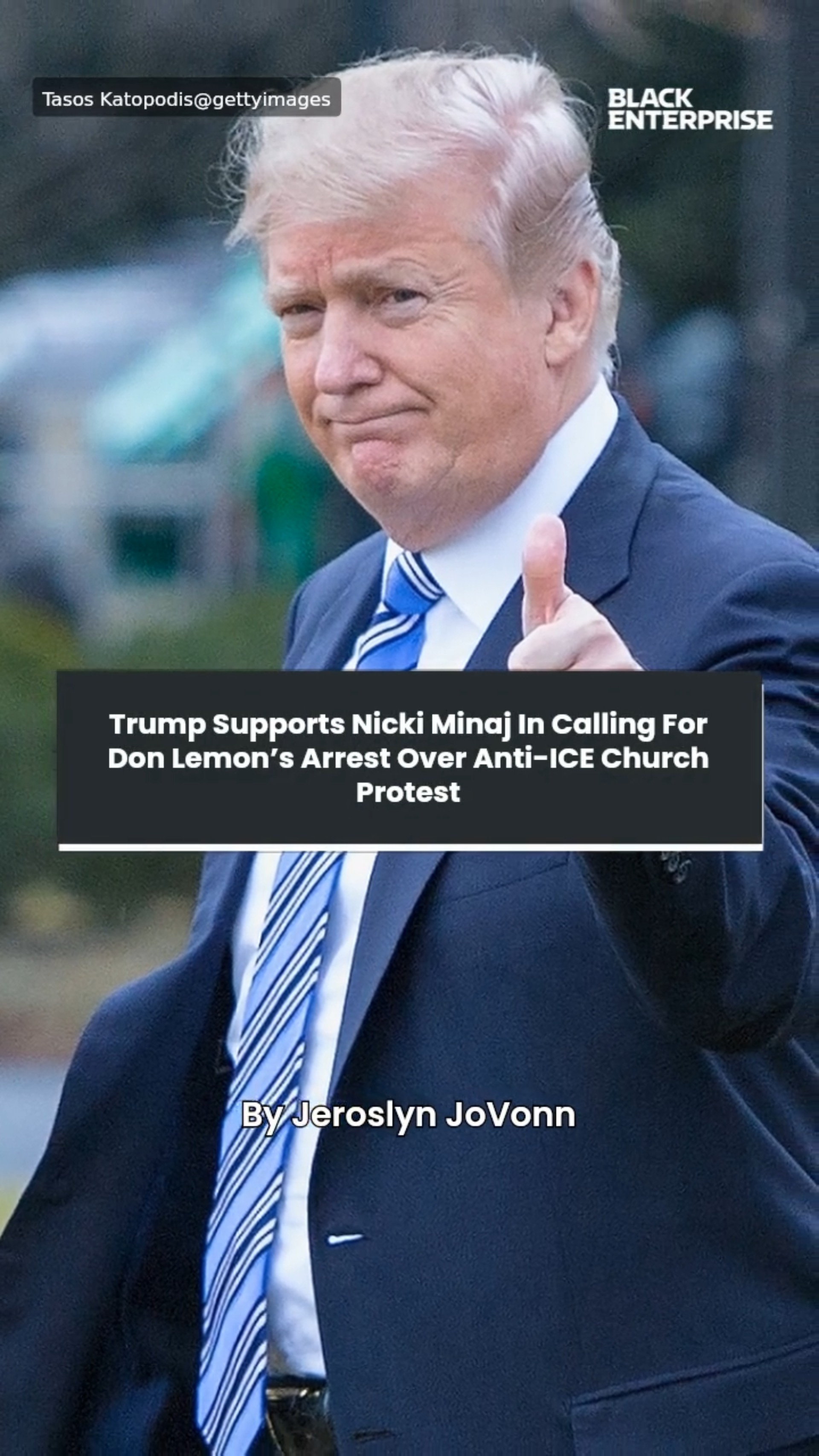 Trump supports Nicki Minaj in calling for Don Lemon's arrest over anti ...