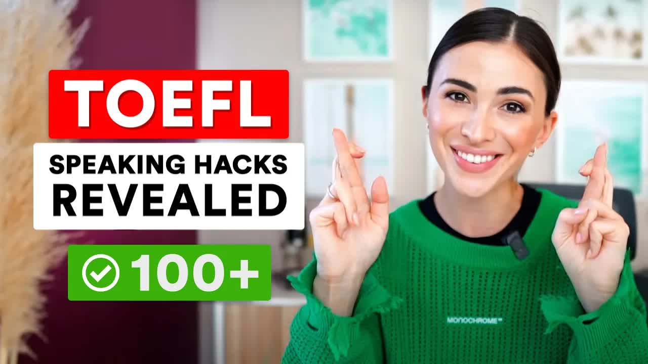 TOEFL speaking practice - with feedback and templates