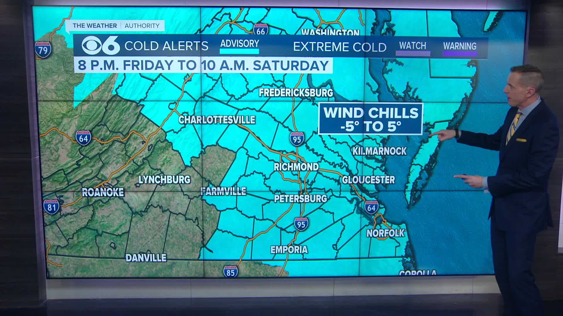 Tracking weekend winter storm in Virginia (Friday noon update)