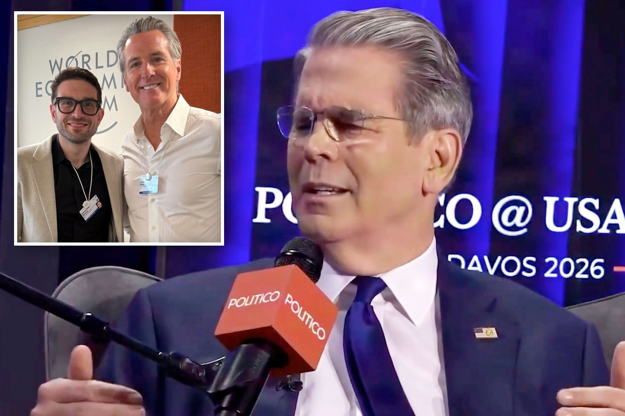 Scott Bessent’s X-rated insult to Gavin Newsom: 'Those were for Alex Soros'