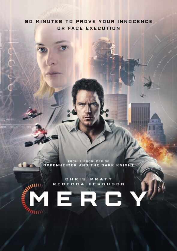 Mercy IMAX review: Chris Pratt faces execution in 90 min trial with AI ...