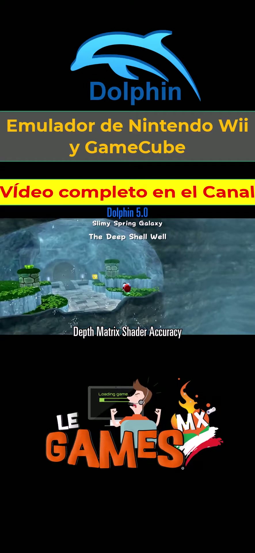 Dolphin emulador de Nintendo Wii y GameCube