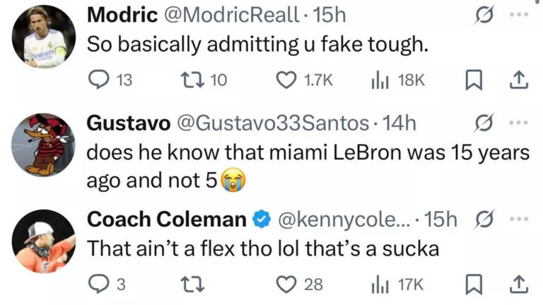 Right now... he's old: Fans react to Dillon Brooks' brutal shot at ...