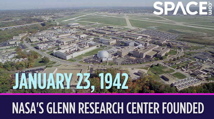OTD in space - January 23: NASA's Glenn Research Center is founded