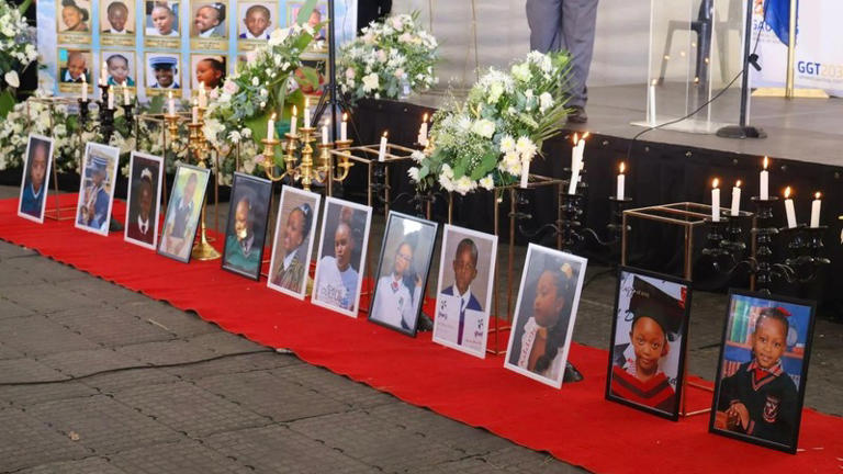 Vaal mourns 14 learners lost in deadly crash: Heartbreaking memorial ...
