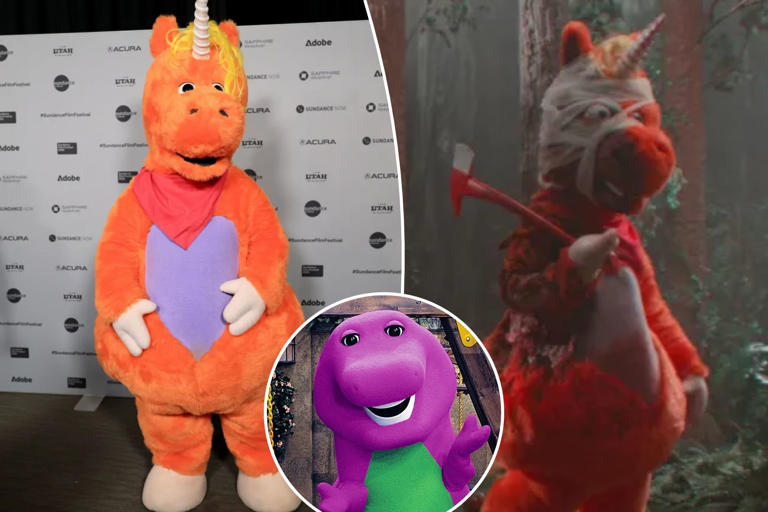 Deranged Sundance horror film 'Buddy' has a Barney-like creature go on ...