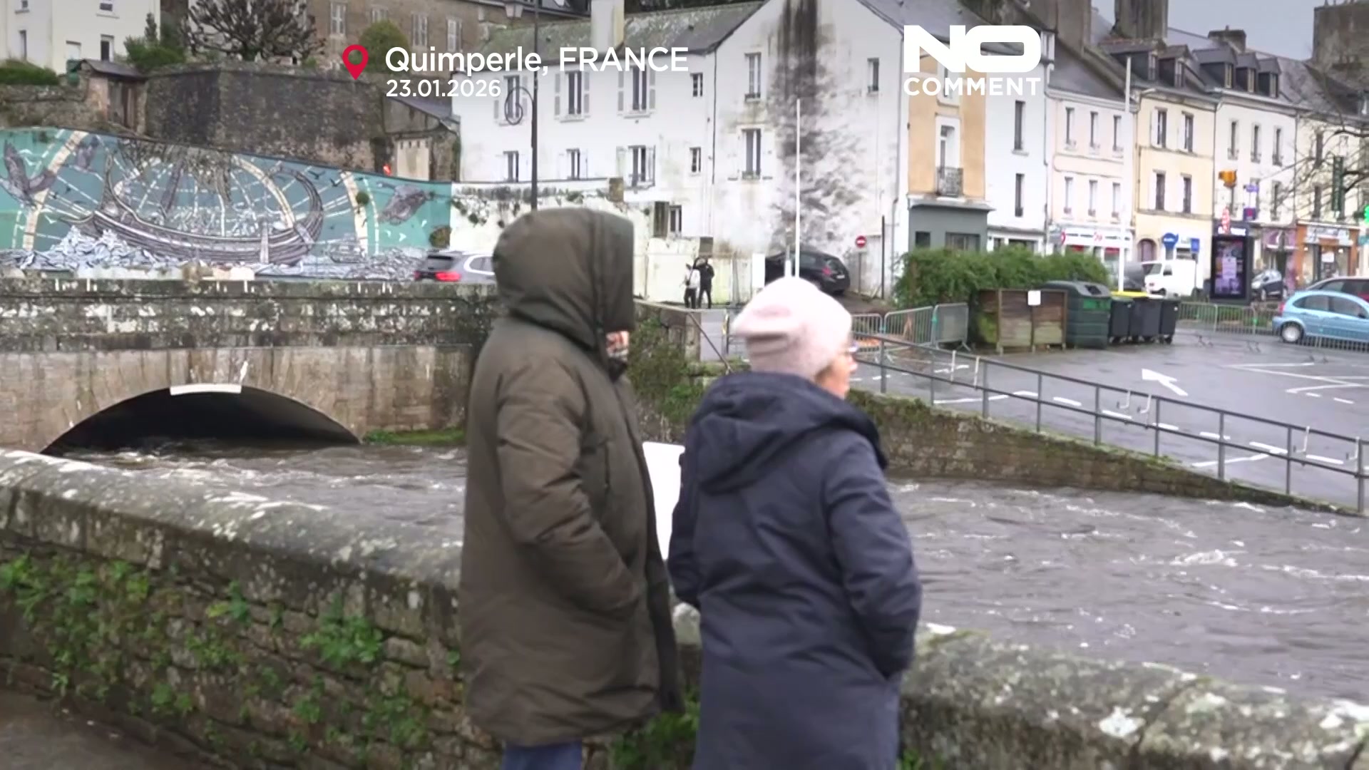 Storm Ingrid causes flooding in parts of western France