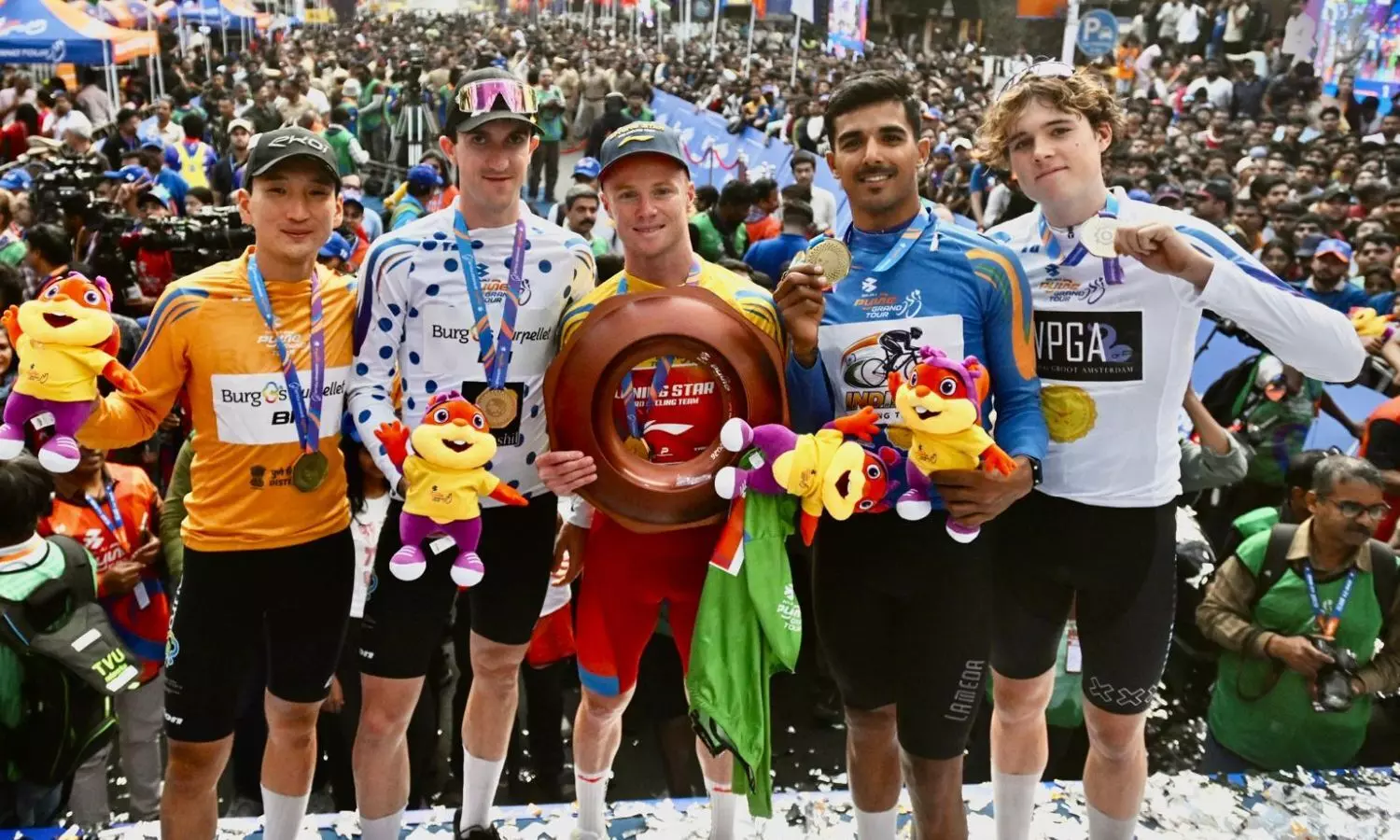 Pune Grand Tour 2026: Luke Mudgway wins; Harshveer Sekhon best Indian