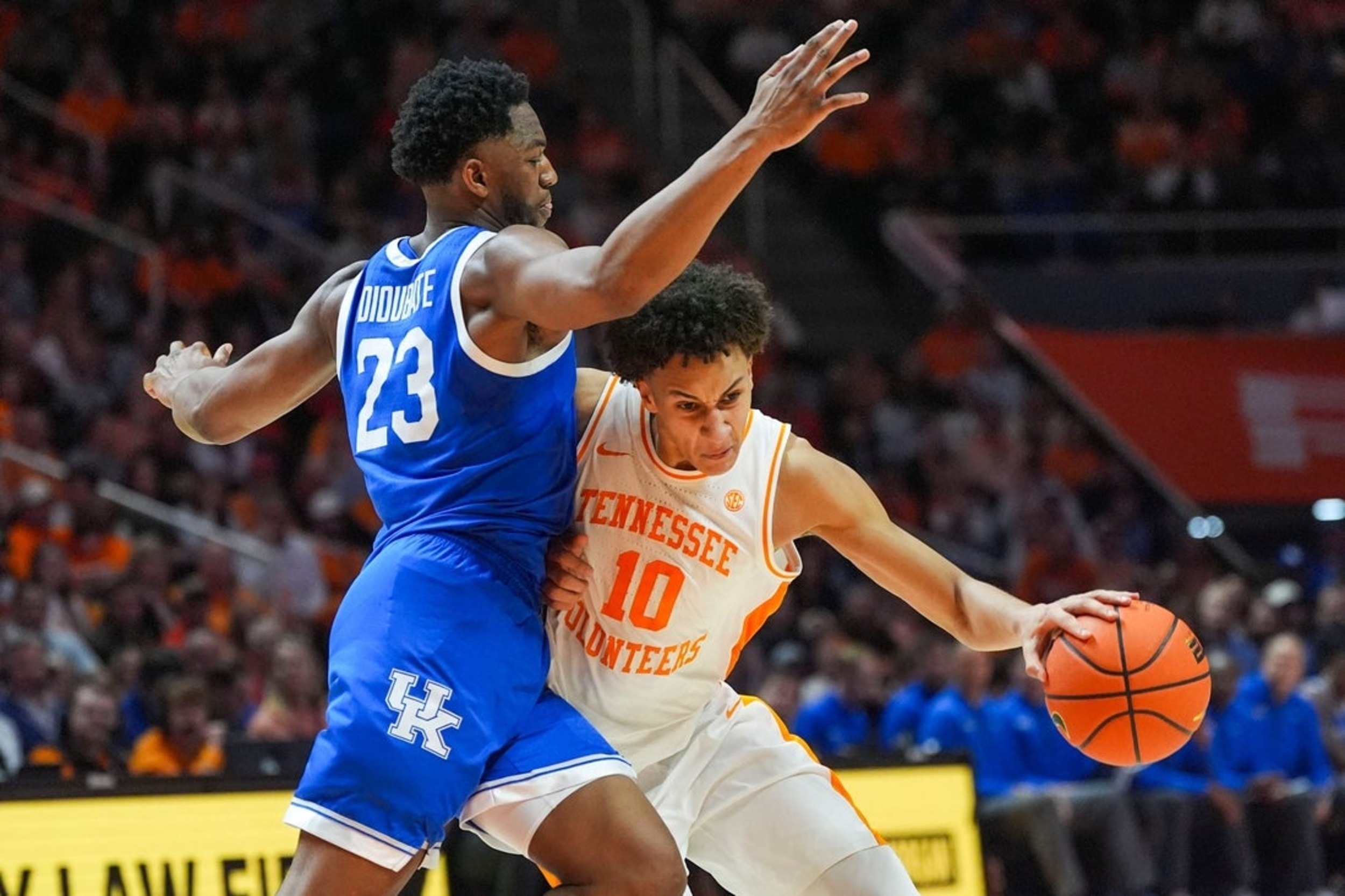 Nate Ament, now unranked Tennessee take aim at Alabama