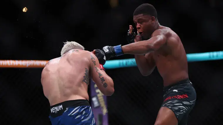 UFC fighter collapses at weigh-in in terrifying video