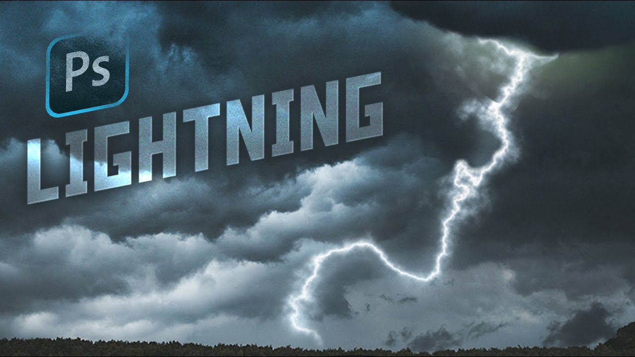 Photoshop: How to create realistic lightning!