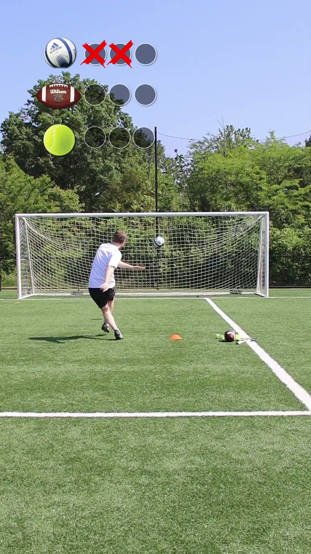 All sports crossbar challenge!