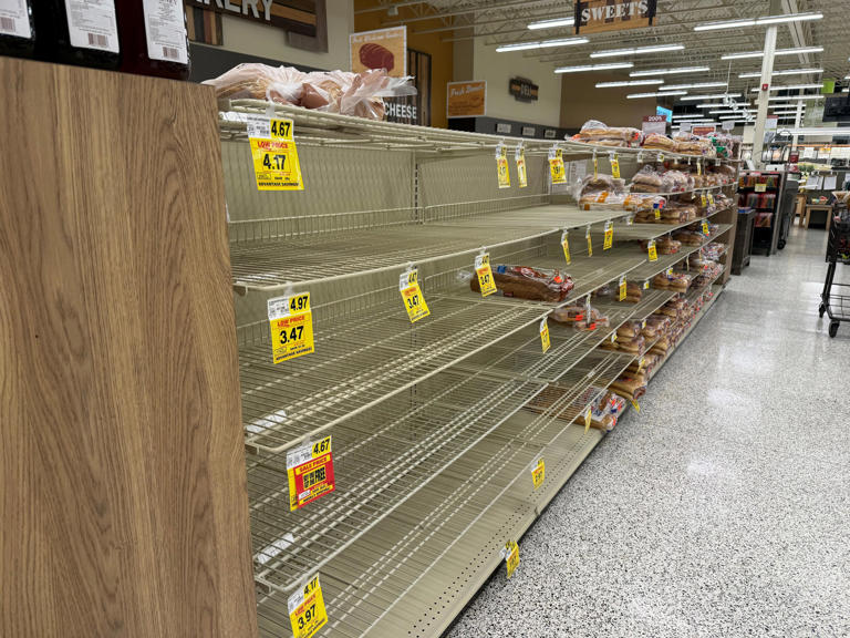 Winter storm preppers hit Asheville grocery stores ahead of weekend
