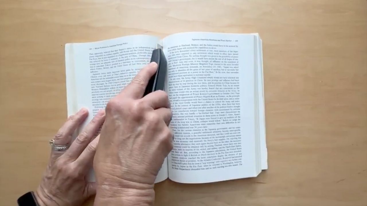 She cuts up an old book for this genius new idea!