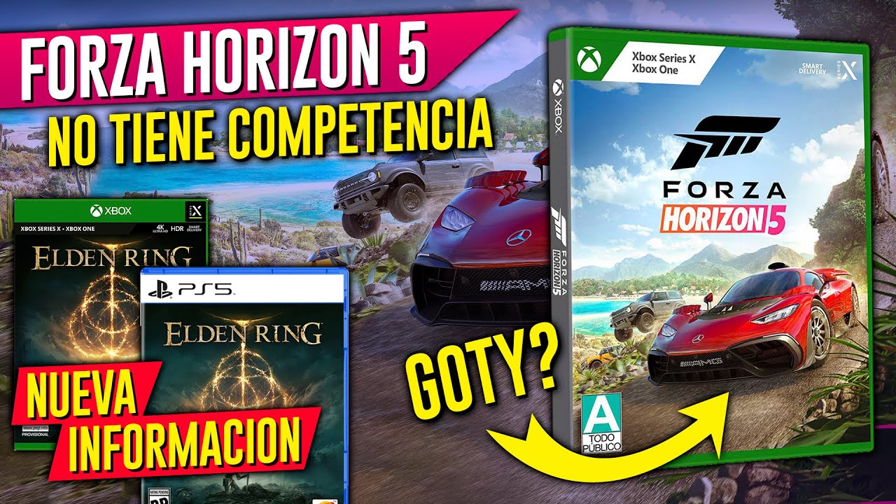 GOTY 2021: Forza Horizon 5 no tiene competencia 🔥 Elden Ring 🔥 Marvel ...