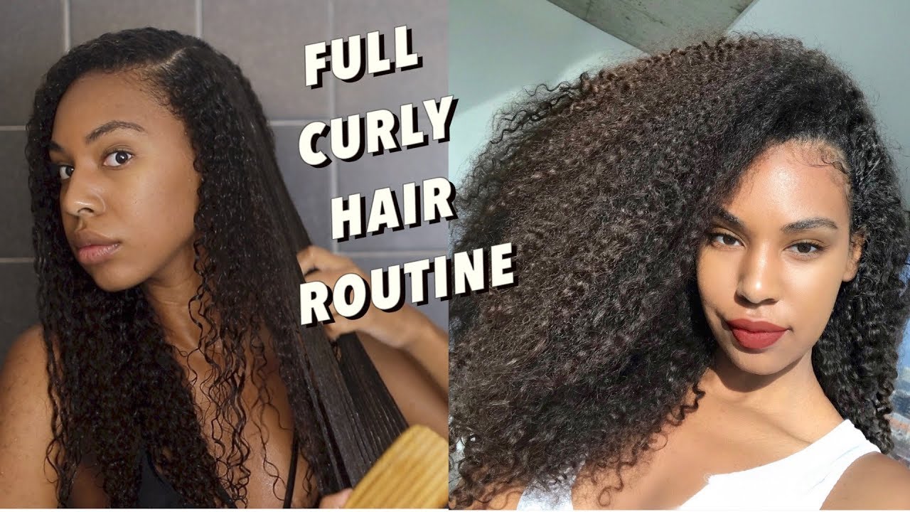 Ultimate winter wash-and-go for curly hair: Maryam Hampton & Verb's ...