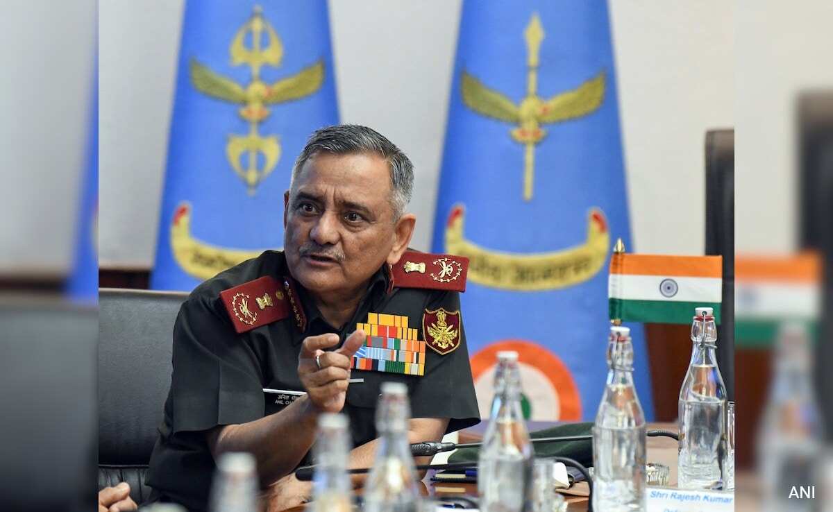 Defence chief Anil Chauhan calls for Indian-led strategic innovation