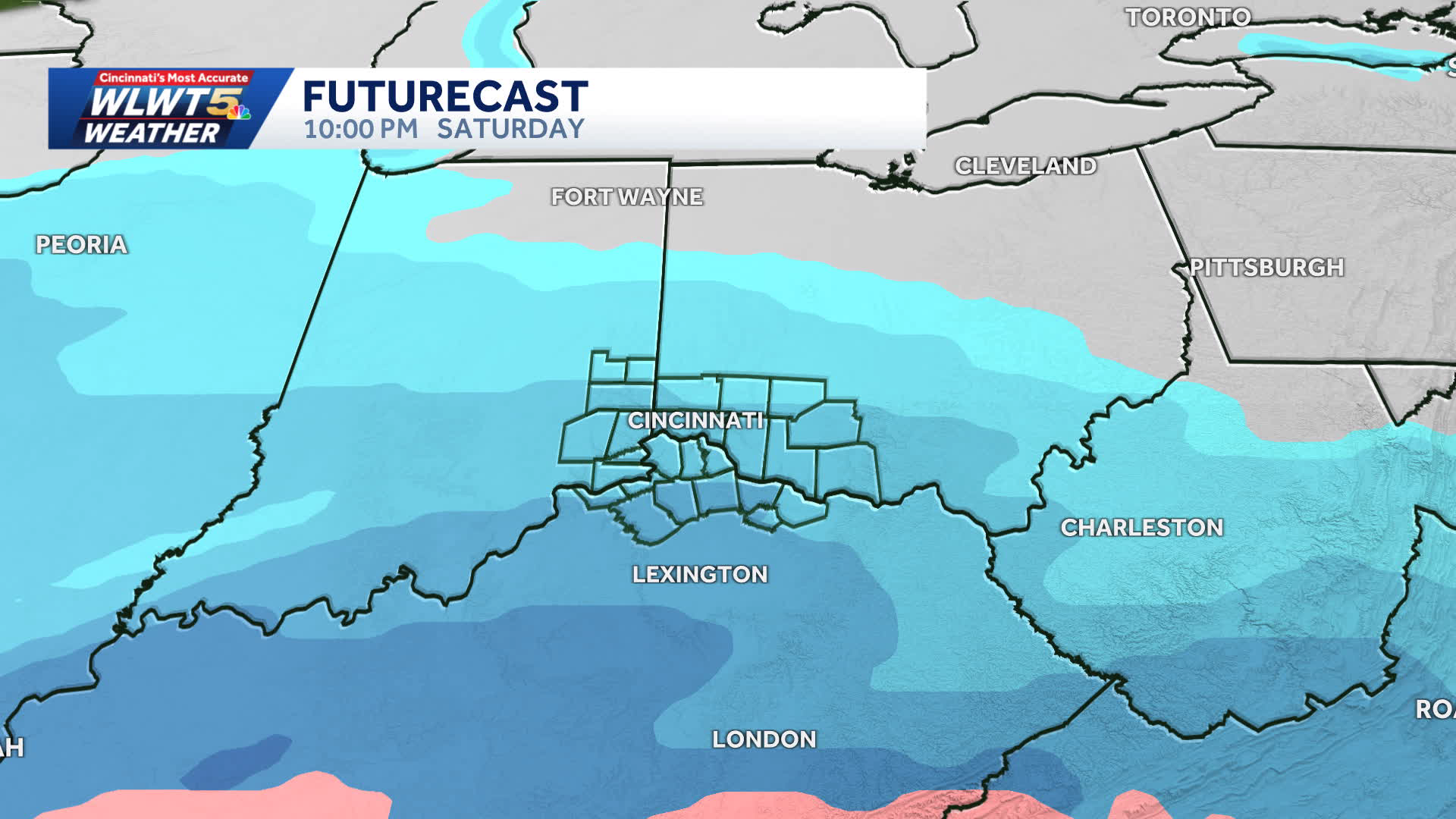 Hour-by-hour | Snow timeline for Cincinnati region