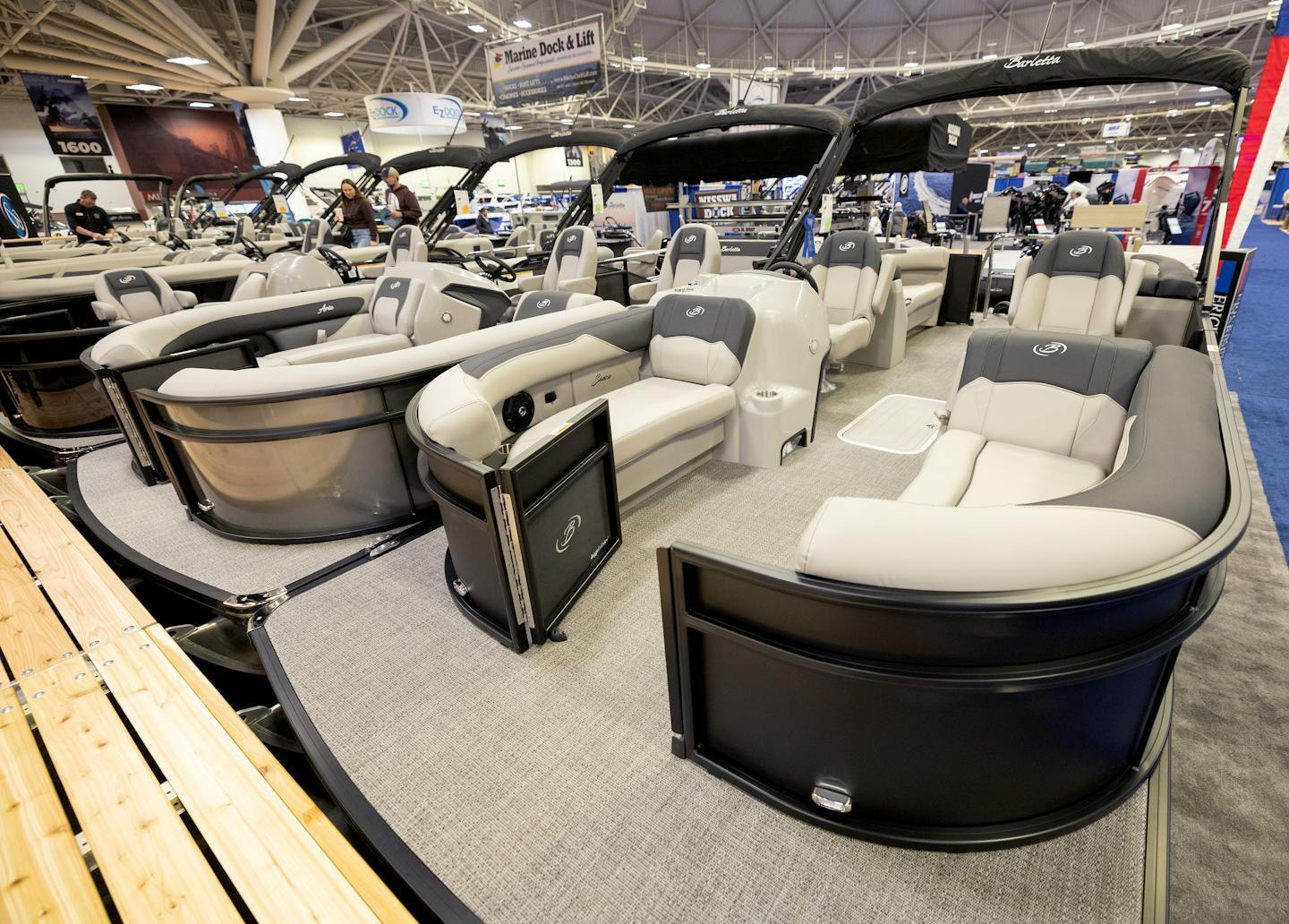 Winnebago-owned Barletta is a perennially prominent pontoon at ...