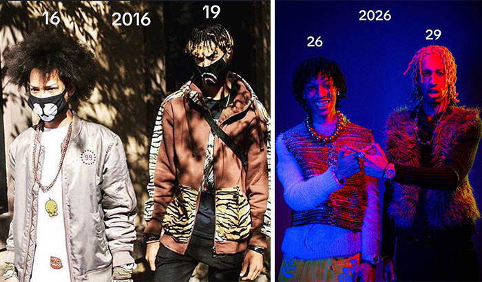 55 then-and-now pics that show how people have changed in the last ten ...