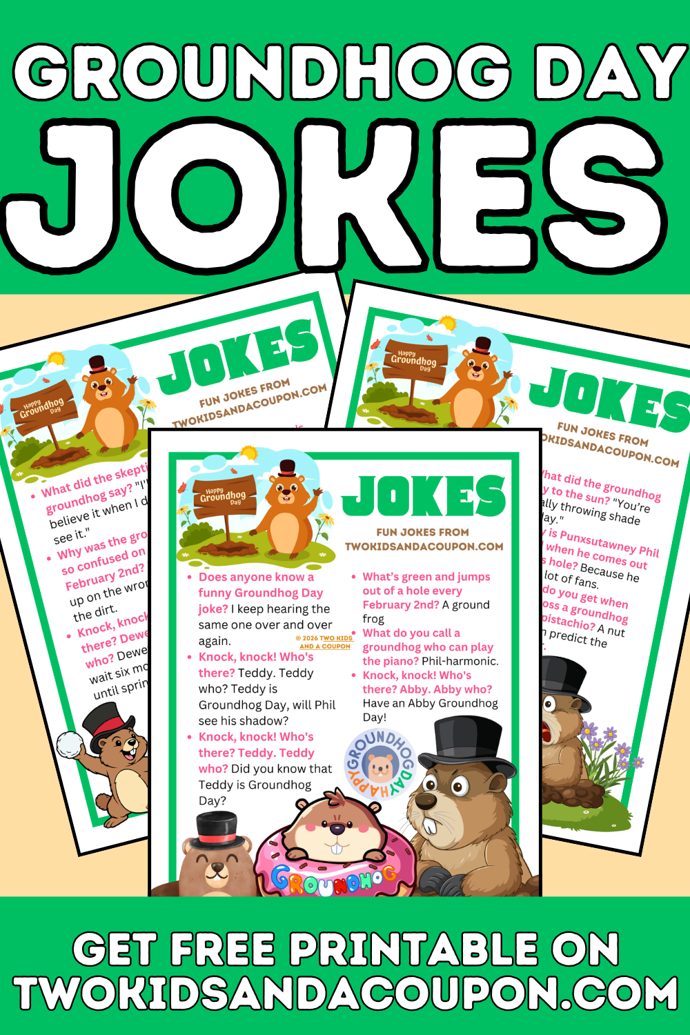 Phil-ing fine: The best Groundhog Day jokes for kids and adults