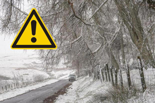 Four-day UKHSA yellow cold weather alert in place for North East from ...