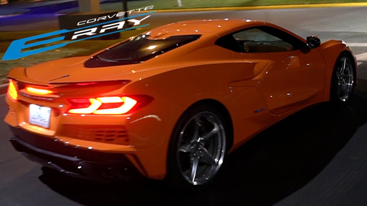 2024 Corvette E-Ray hybrid spotted (stealth mode)