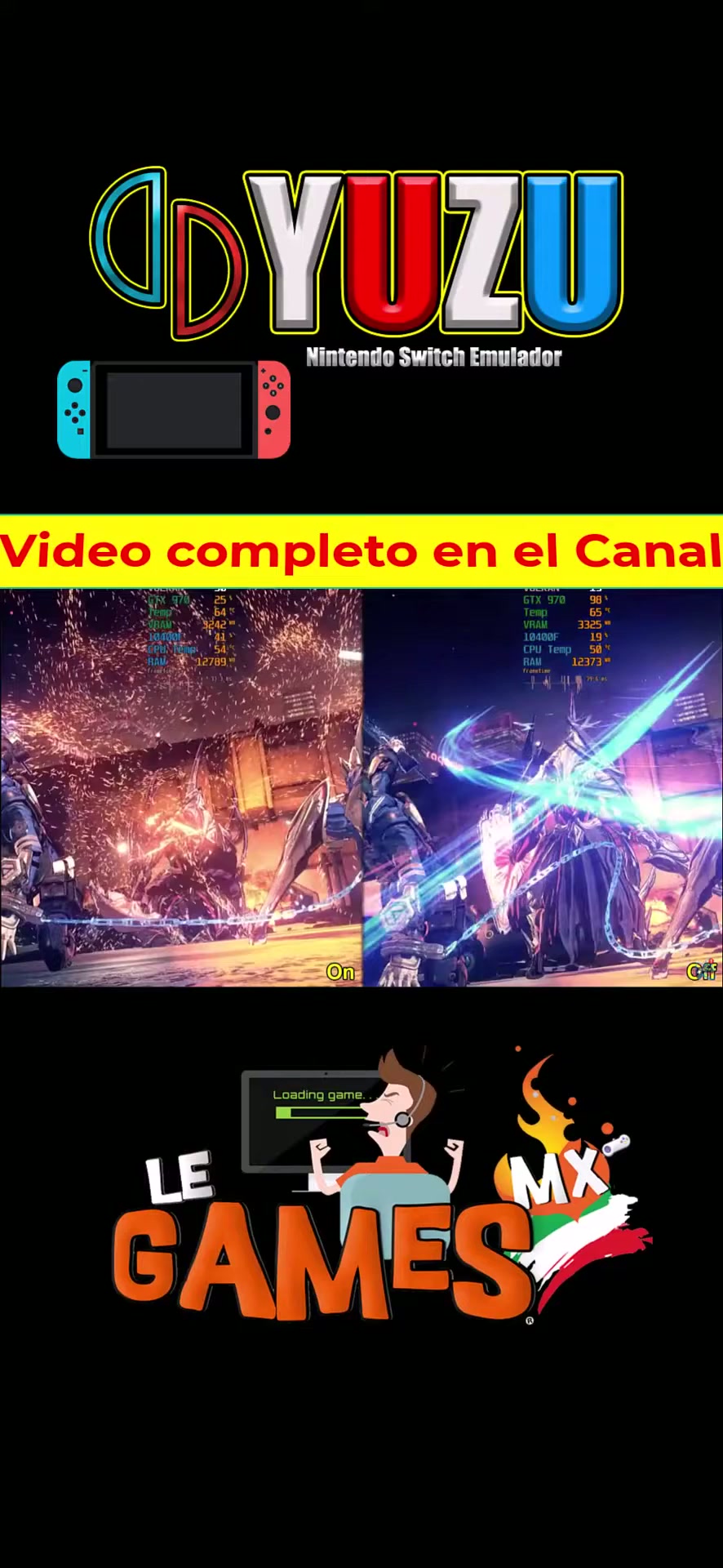 Yuzu con más rendimiento en PC gamas bajas