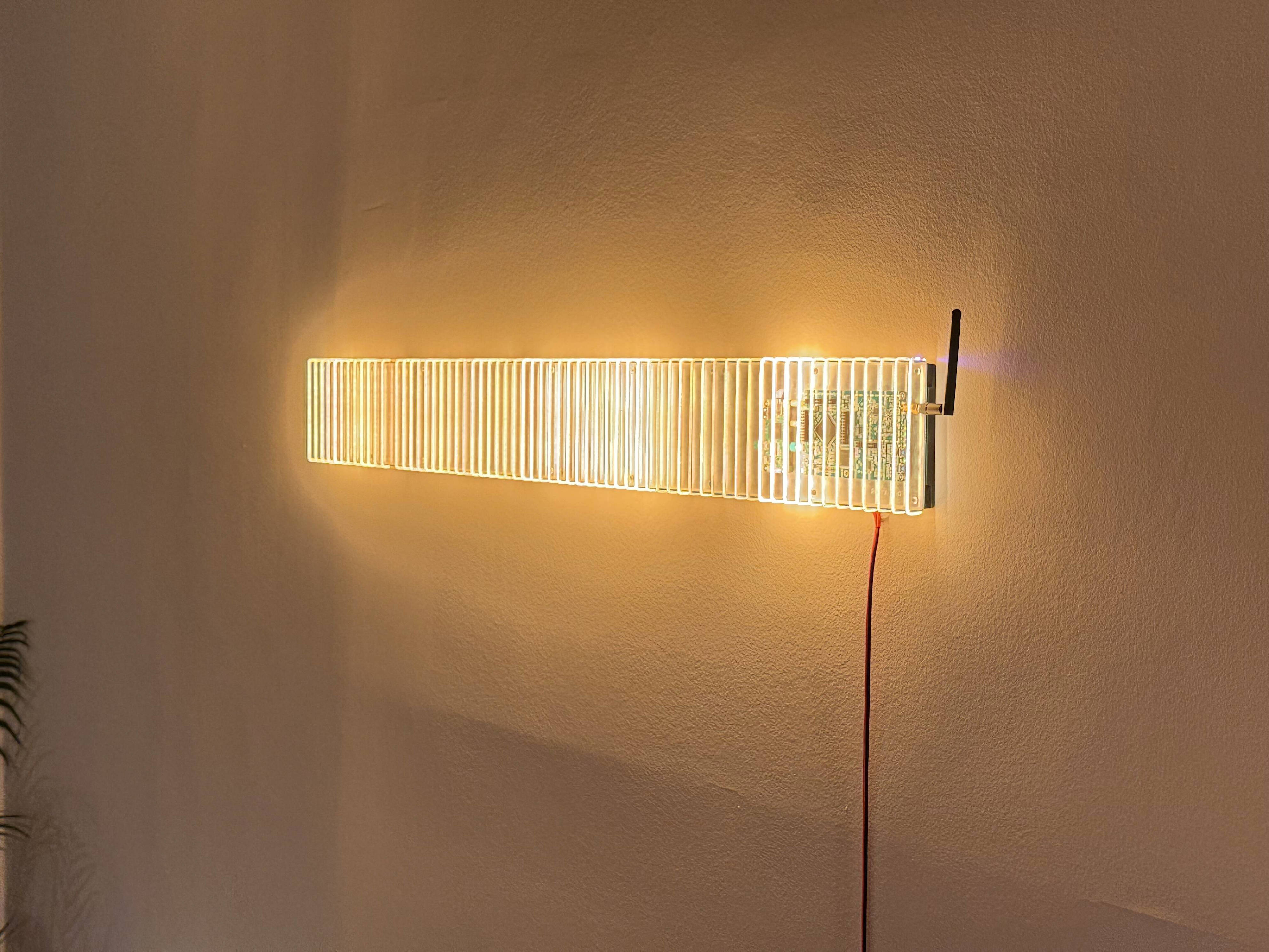 Hacker taps Raspberry Pi to turn Wi-Fi signals into wall art