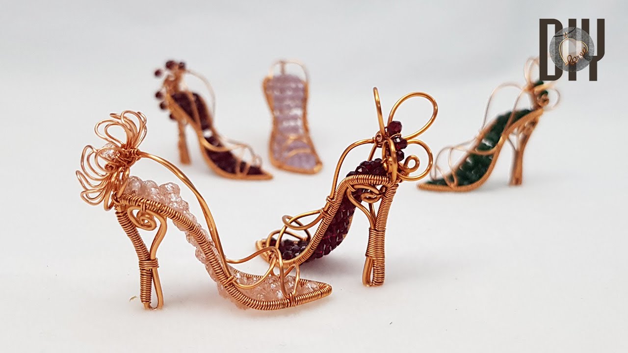 High heels | Fairy | Cinderella | Pendant | Decoration | Doll shoes ...