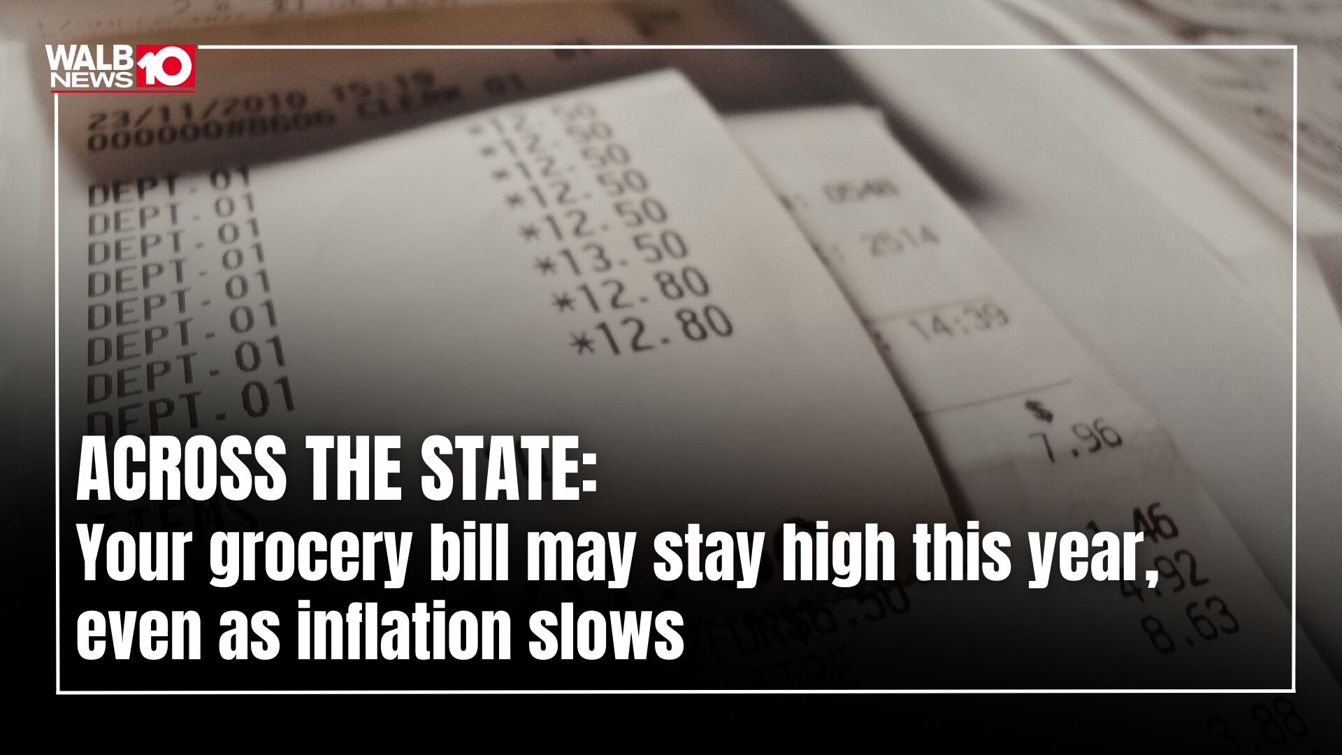 Your grocery bill may stay high this year, even as inflation slows