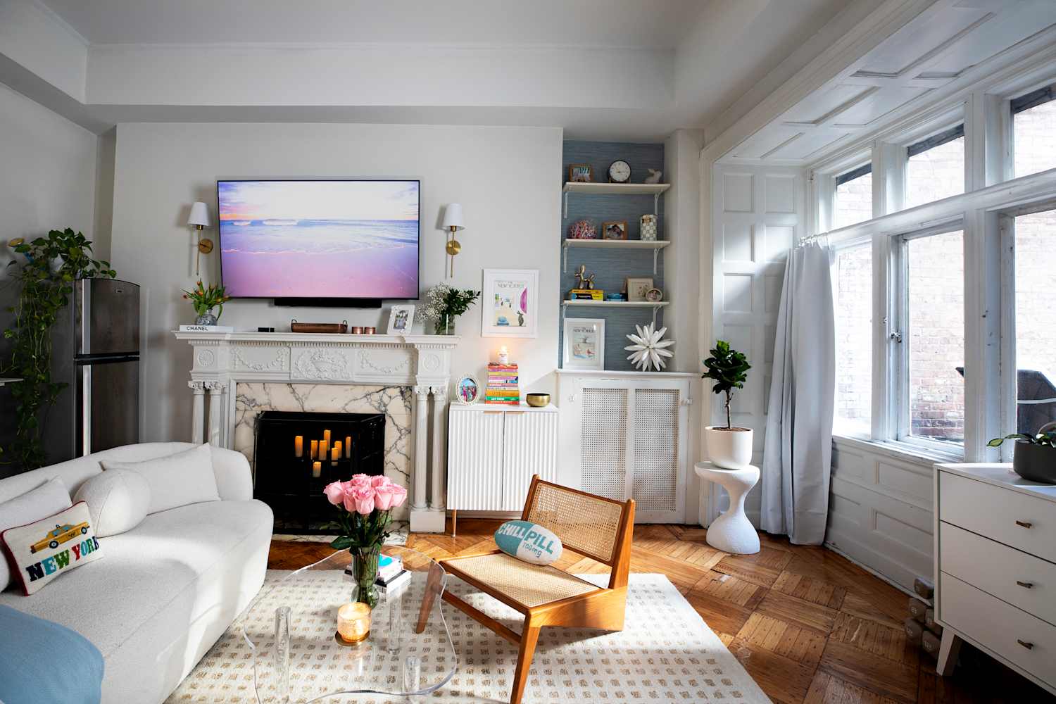I didn't think I had room for an accent chair - until I found this ...