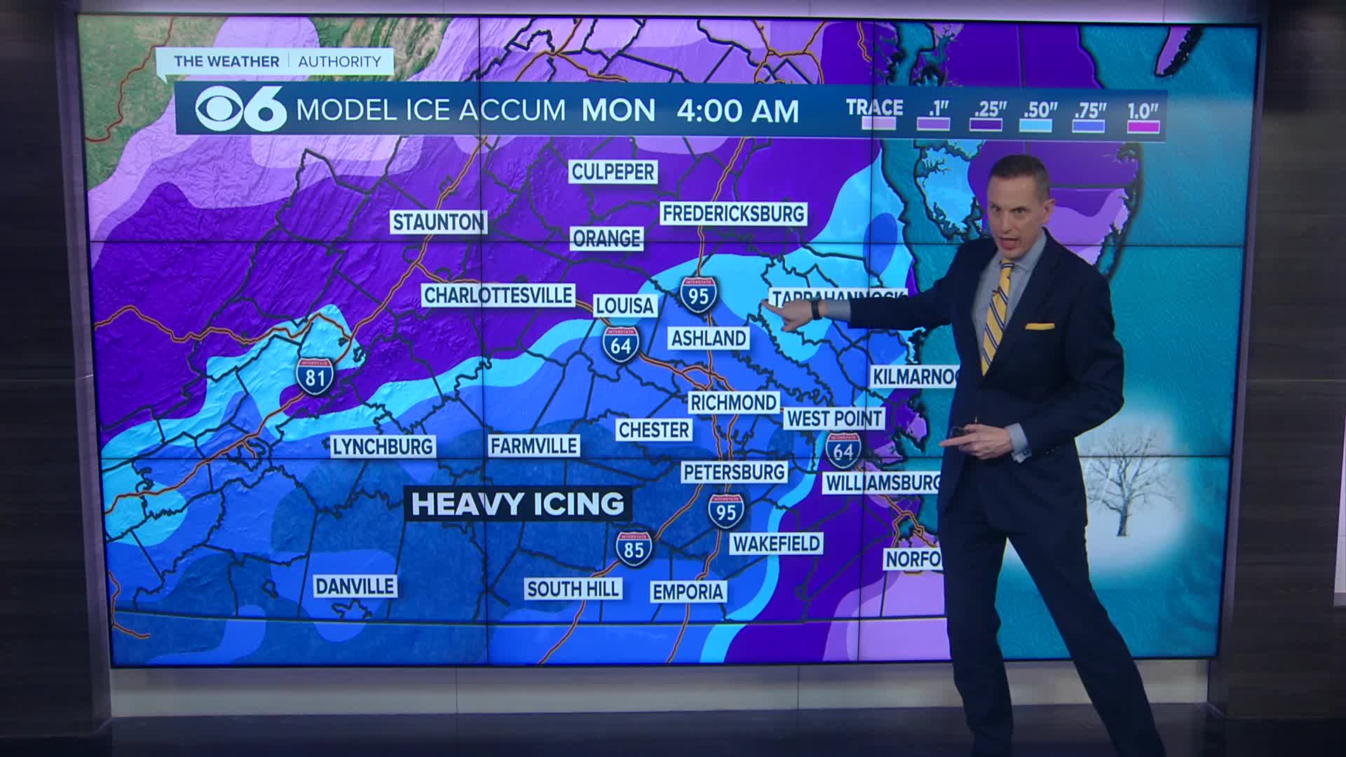 Virginia could see historic ice storm; potential widespead power ...