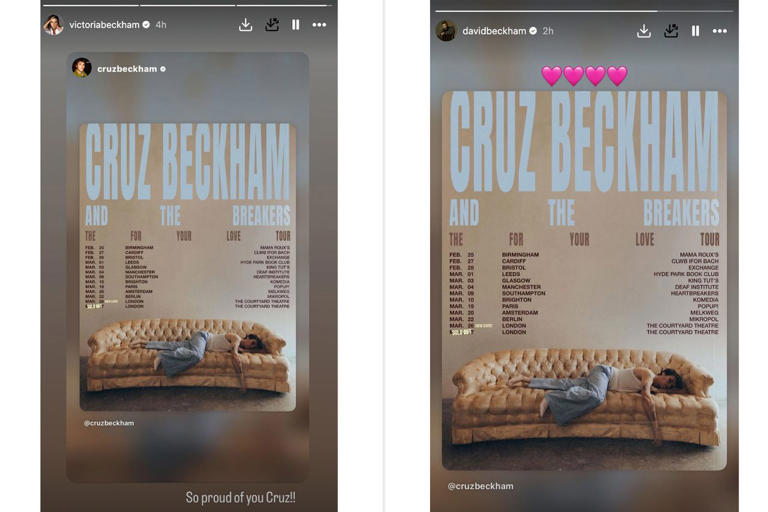 Victoria Beckham posts loving message to son Cruz amid ongoing feud ...