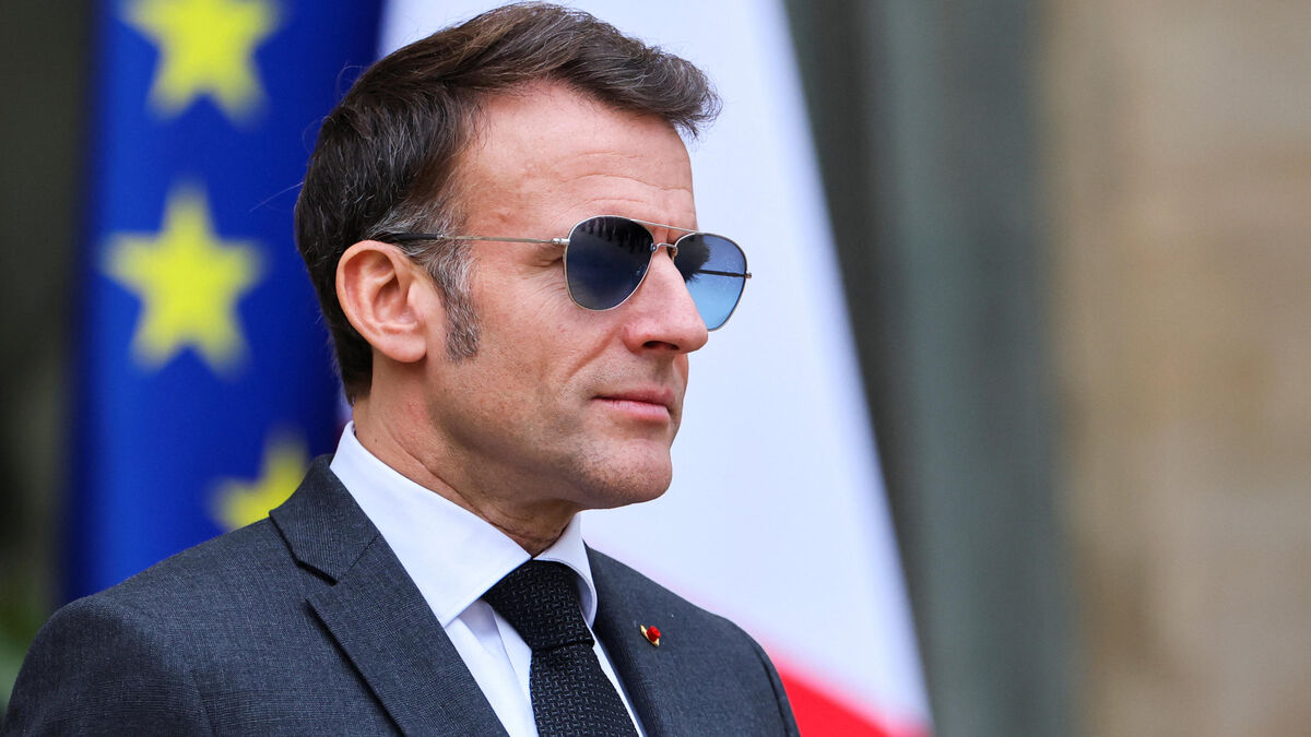 Pourquoi Emmanuel Macron porte-t-il encore des lunettes de soleil ? On ...