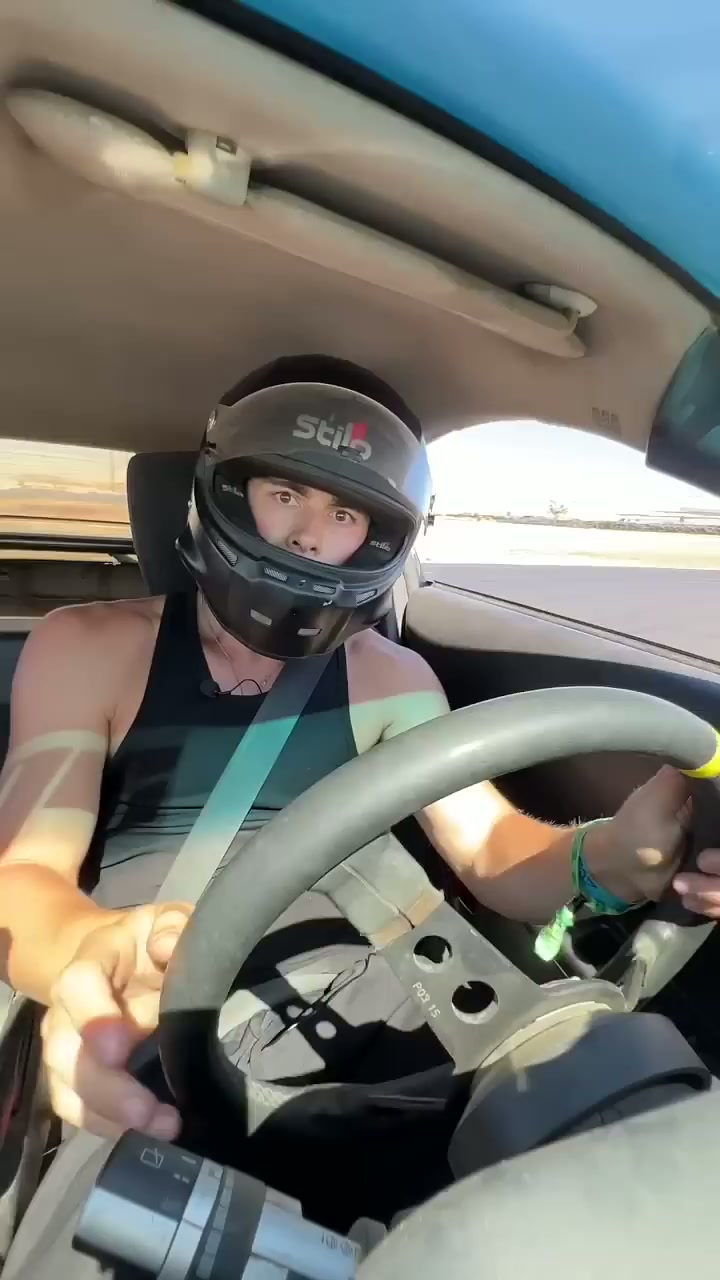 Trying not to crash (drifting) @GETNRG