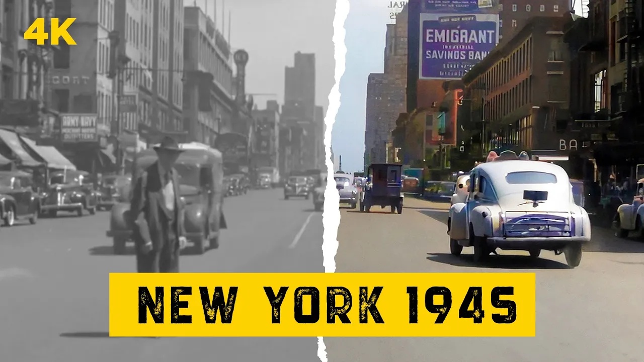 Why 1945 New York feels like a different civilization