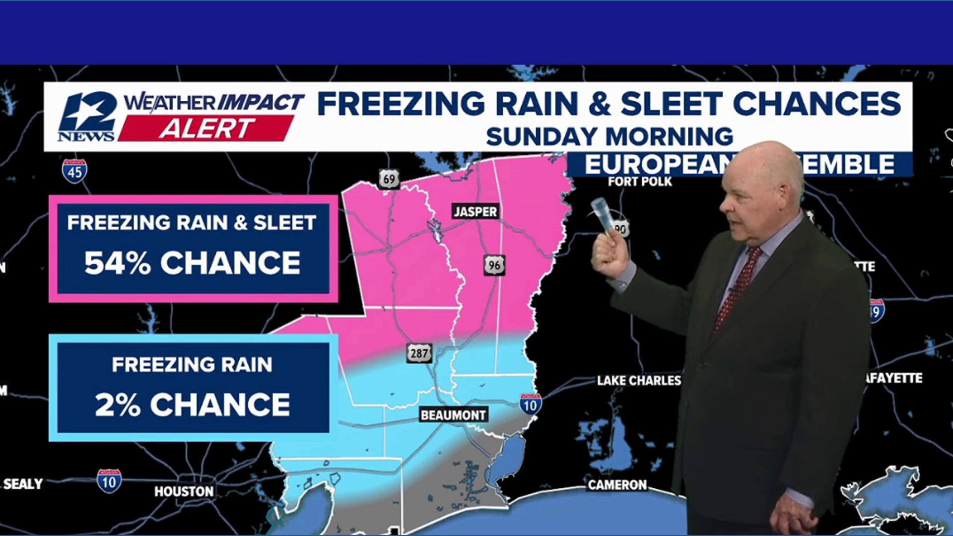Cloudy skies, 20% rain coverage Friday in Southeast Texas ahead of ...