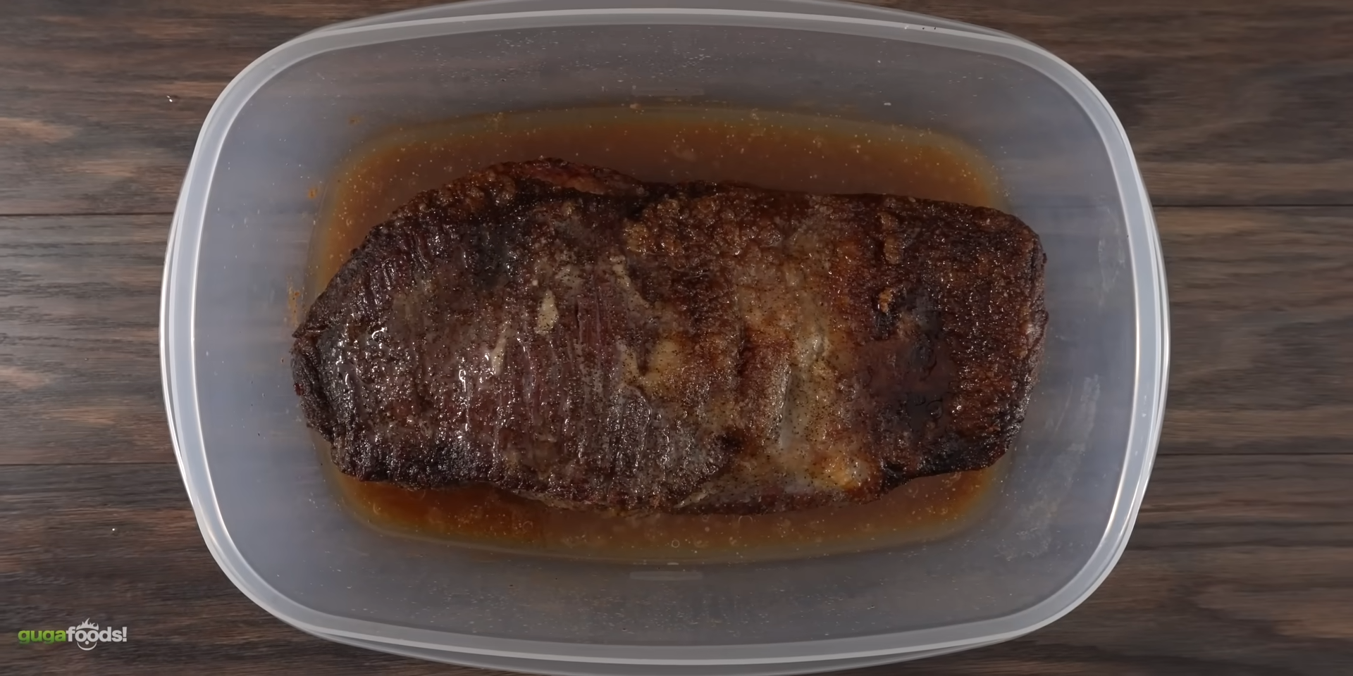 12-pound microwave brisket experiment