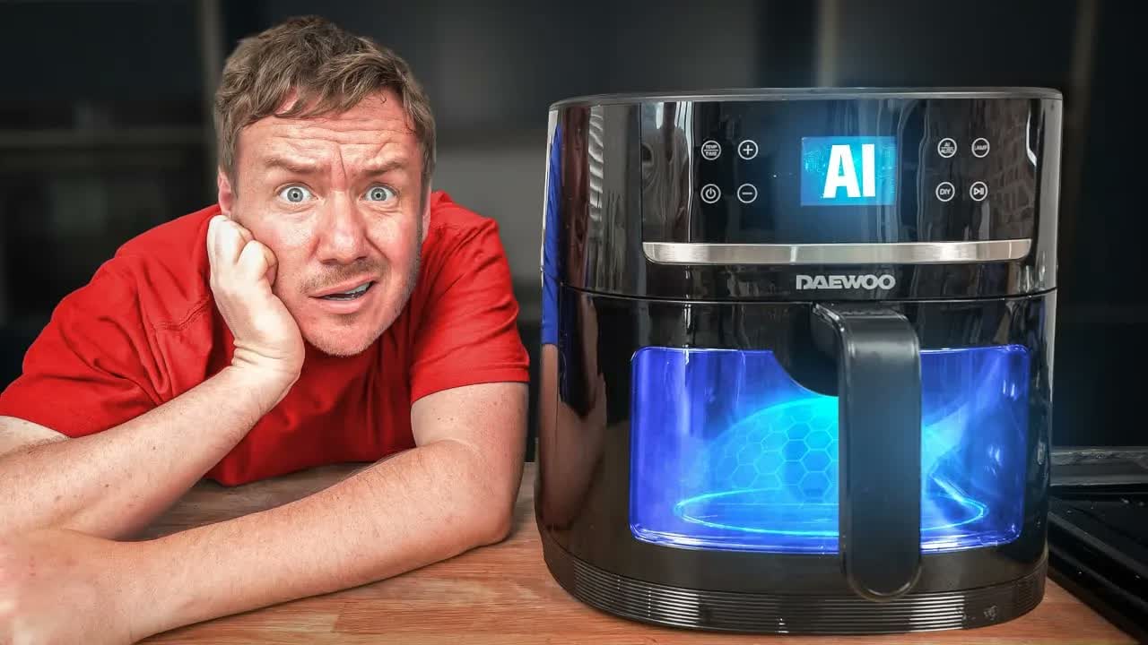 AI is doing the cooking now – putting a £100 smart air fryer to the test
