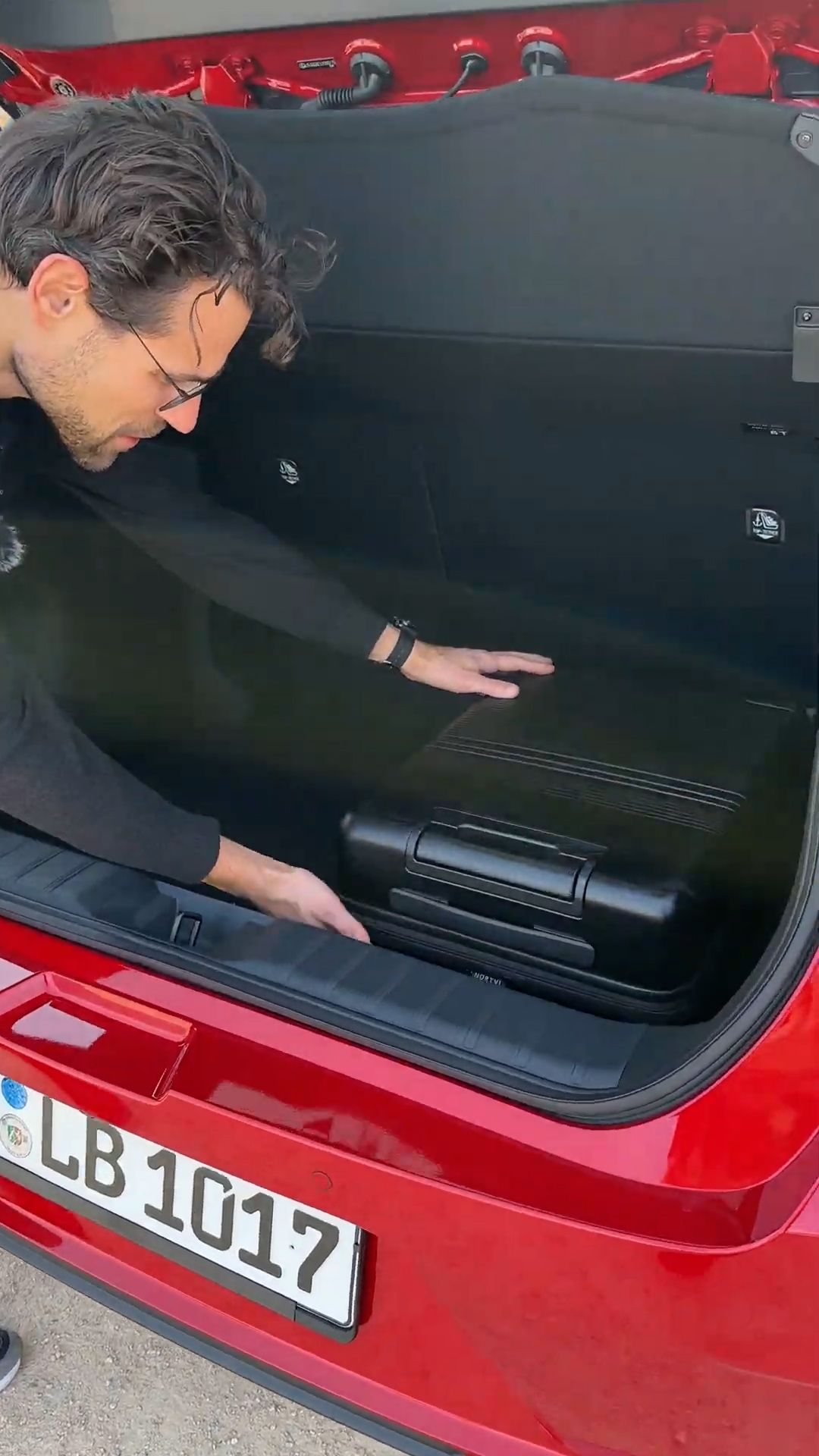 How small is the Lexus LBX trunk for daily use?