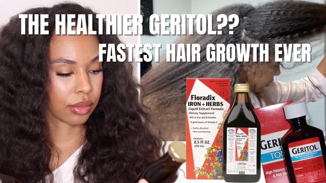 Floradix vs Geritol: Fast results for hair growth
